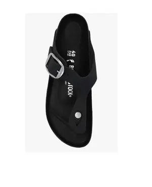 BIRKENSTOCK Logo Slippers
