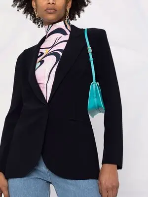 Norma Kamali Peak-lapel Blazer