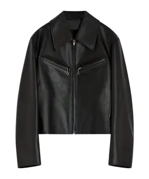 LEMAIRE Boxy Leather Blouson