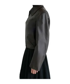 LEMAIRE Boxy Leather Blouson