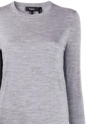 Theory Long-sleeved Crewneck Jumper