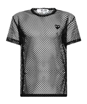 Play Comme Des Garcon Short-sleeved T-shirt - Black