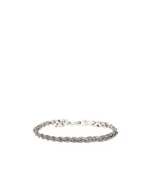 Emanuele Bicocchi Tiny Braided Bracelet - White