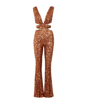 ANIYE BY Sleeveless Jumpsuit - Brown