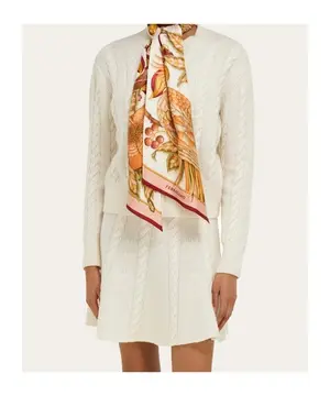 FERRAGAMO Parrots Print Bandeau