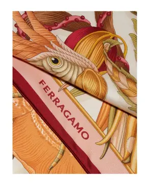 FERRAGAMO Parrots Print Bandeau