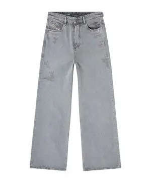 DIESEL® D-rise Relaxed Jeans - Grey