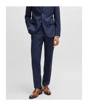 Hugo Boss Round Toe Derby Shoes