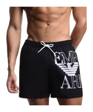 Emporio Armani Bold Logo Swim Shorts