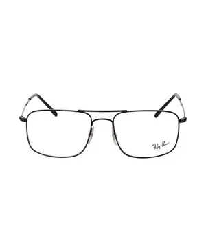 Ray-ban Square Frame Glasses - Black