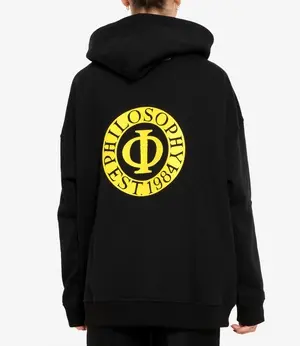 Philosophy Di Lorenzo Serafini Logo-print Cotton Hoodie