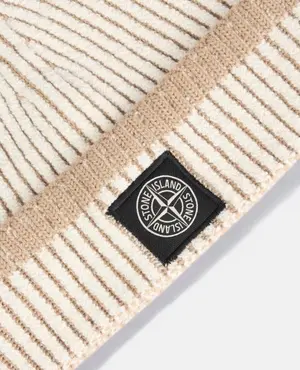 Stone Island Compass Patch Beanie