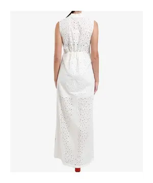 SEMICOUTURE V-neck Sleeveless Dress