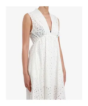 SEMICOUTURE V-neck Sleeveless Dress