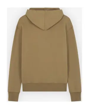 Maison Kitsuné Logo Printed Drawstring Hoodie