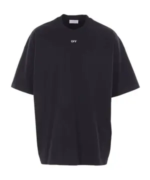 Off-White Logo Printed Crewneck T-shirt