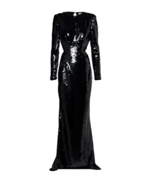 Stella McCartney Sequined Gown - Black