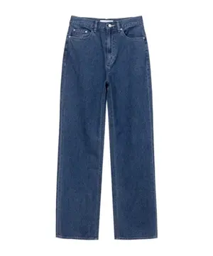 DUNST Belt Loop Jeans - Classic Blue