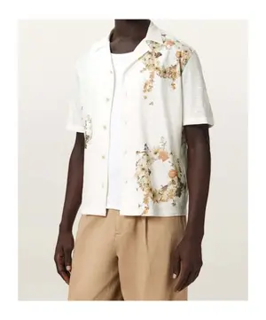 ALLSAINTS Fleur Oversized Short Sleeve Shirt