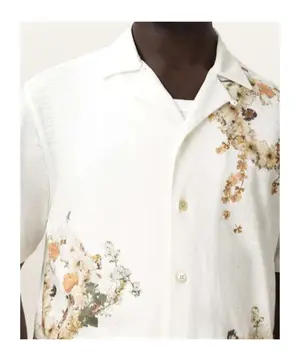ALLSAINTS Fleur Oversized Short Sleeve Shirt