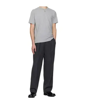 Auralee Crew Neck Short-sleeved T-shirt