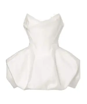 VIVIENNE WESTWOOD Bridal Joy Bustier Mini Dress - White
