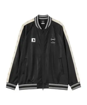 Carhartt Work In Progress Fcreal Bristol X Varsity Track Jersey Blouson - Black