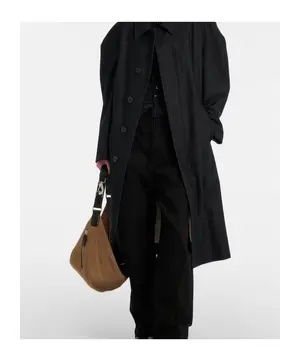 LEMAIRE Quiver Small Suede Shoulder Bag