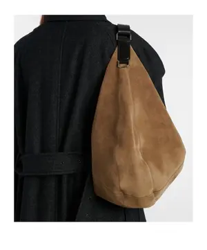LEMAIRE Quiver Small Suede Shoulder Bag