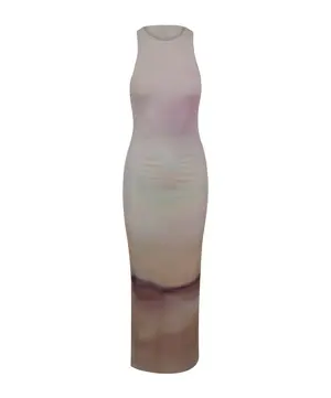 Nanushka Racerback Maxi Dress - Gray