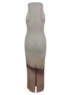 Nanushka Racerback Maxi Dress - Gray