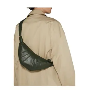 LEMAIRE Croissant Small Smooth Leather Bag