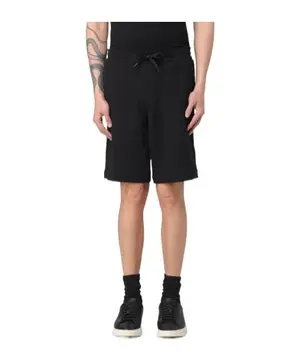 Armani Exchange Logo-print Shorts - Black