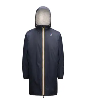 K-WAY Le Vrai 3.0 Eiffel Orsetto Hooded Raincoat - Black