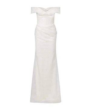 VIVIENNE WESTWOOD Nova Cora Lace Corset Gown - White