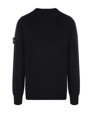 Stone Island Compass Patch Crewneck Jumper