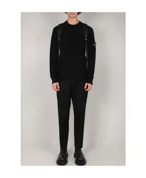 Stone Island Compass Patch Crewneck Jumper