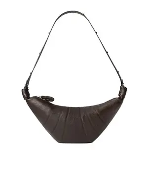 LEMAIRE Medium Croissant Bag - Black