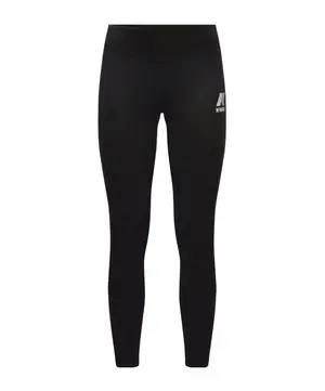 K-WAY Logo Detail Skinny Leggings - Black