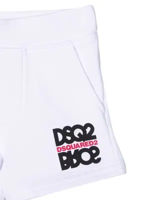 Dsquared2 Logo Print Shorts