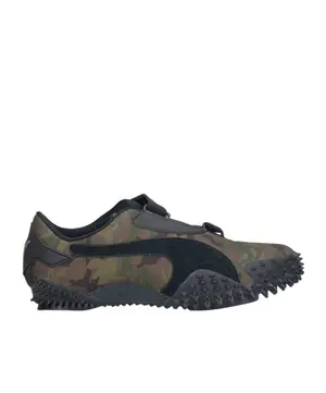 PUMA Mostro Camo Slip-on Sneakers - Black/olive