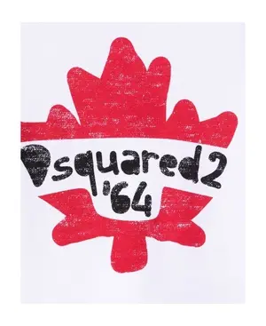 Dsquared2 Logo Print Round Neck T-shirt