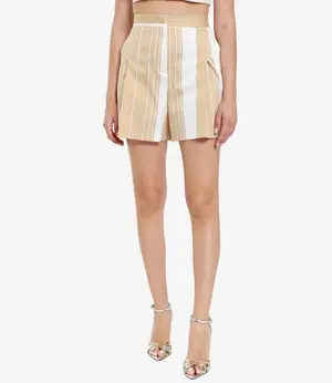 SEMICOUTURE Striped Shorts