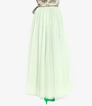 ANIYE BY Maxi Skirt With Ruffle Trim