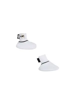 Karl Lagerfeld Beanie And Slippers Set