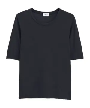 Filippa K Elena Crewneck T-shirt - Black