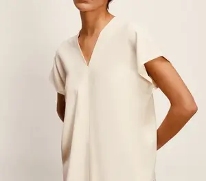 Aspesi V-neck Satin Blouse