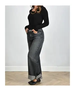 AGOLDE Scoop-neck Lyocell-blend Jumper