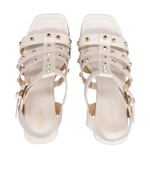 Michael Kors Square-headed High-heeled Sandals