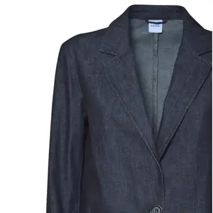 Aspesi Single-breasted Denim Jacket